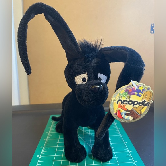Neopets | Other | Neopets Shadow Gelert Plushie From Limited Too Circa ...